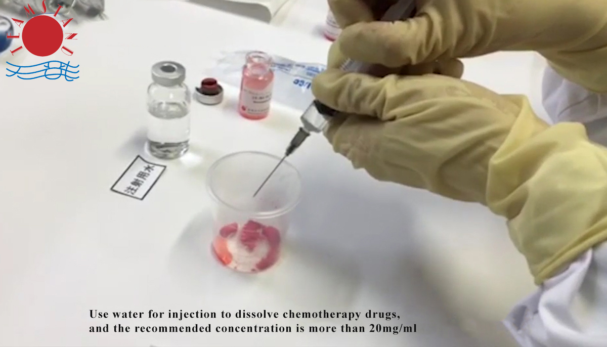 News - detailed steps about how to use embolic microspheres