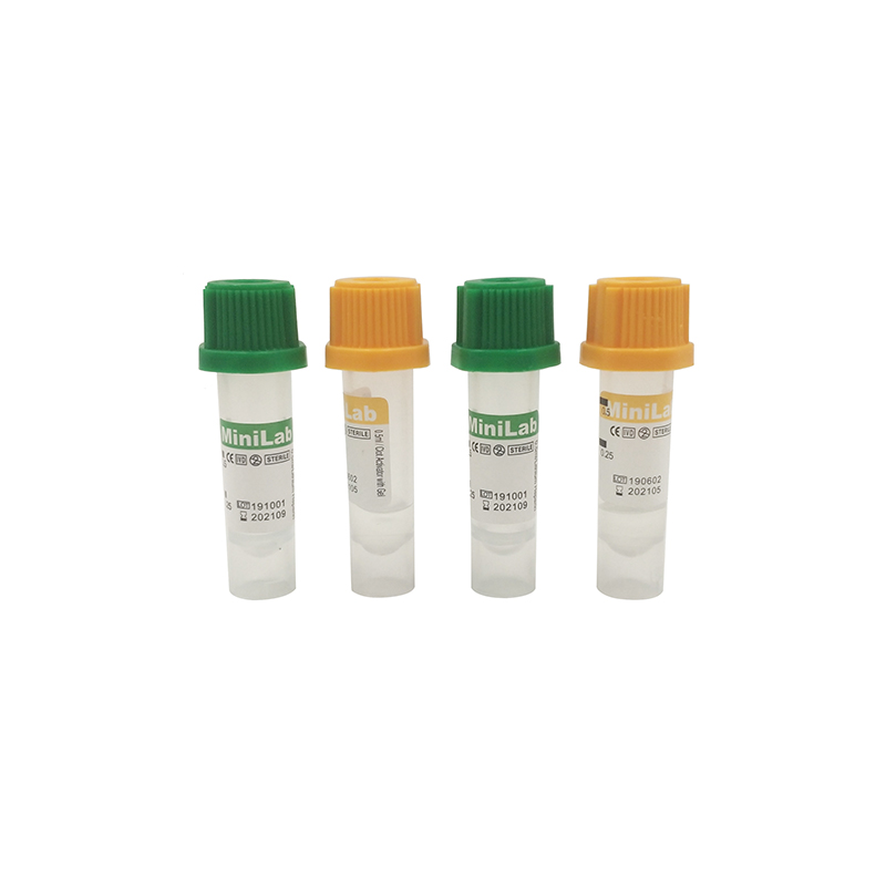 Best 0.25ml 0.5ml 1ml Mini Micro Capillary Blood Collection Test Tube ...