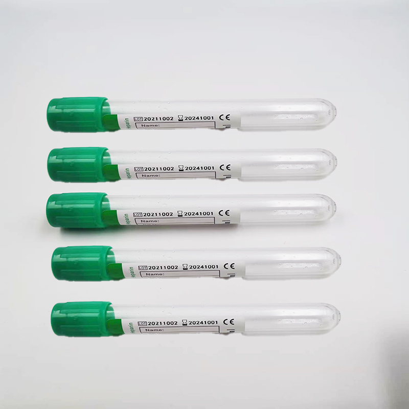Best Medical disposable Test Lithium Heparin Anticoagulant green Cap ...