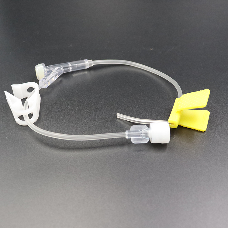 Best 19G 20G 21G 22G huber port needle with 90 degrees needle tip ...