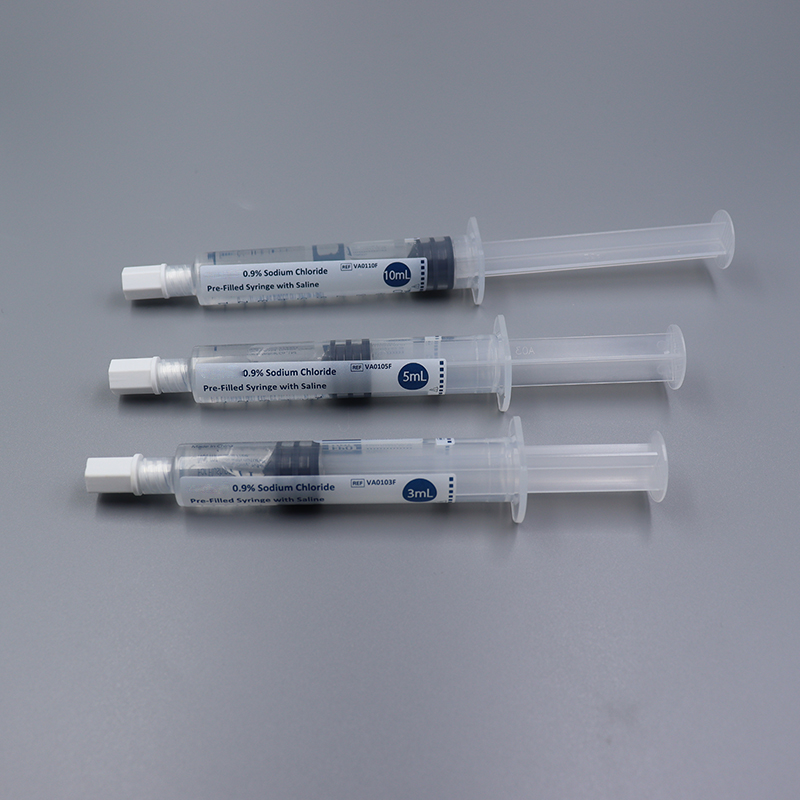 Best Disposable Sterile Saline Flush Syringes PP Prefilled Syringe 3ml ...