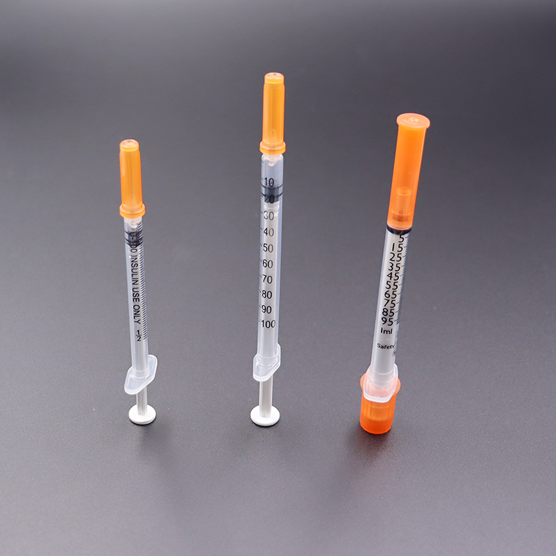 Best Hot Sale Disposable Retractable Safety Insulin Syringe With Needle ...