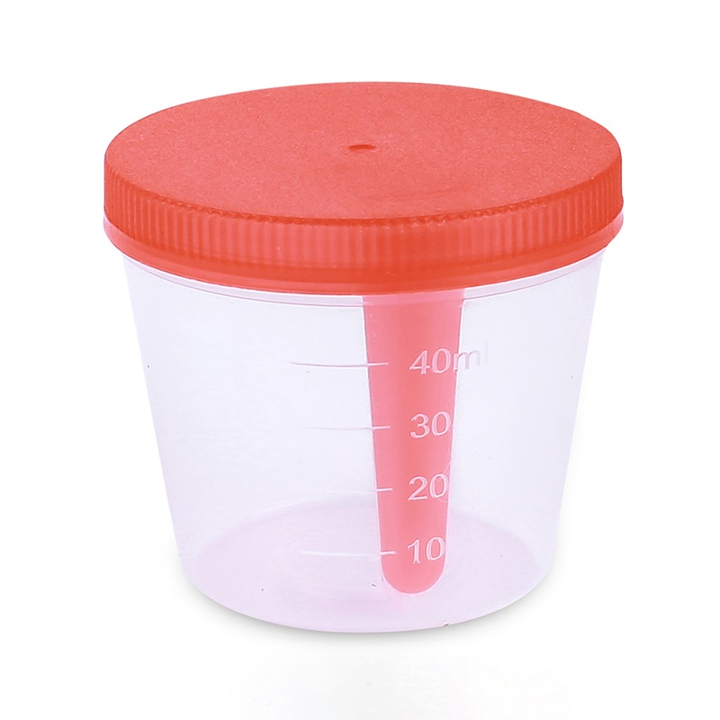 Best 30ml 40ml 60ml 100ml 120ml Medical Disposable Specimen Container Or Sample Urine Cup ...