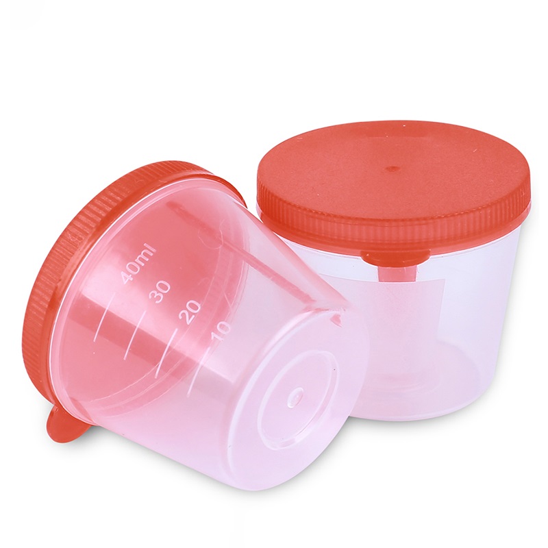 Best 30ml 40ml 60ml 100ml 120ml Medical Disposable Specimen Container Or Sample Urine Cup ...